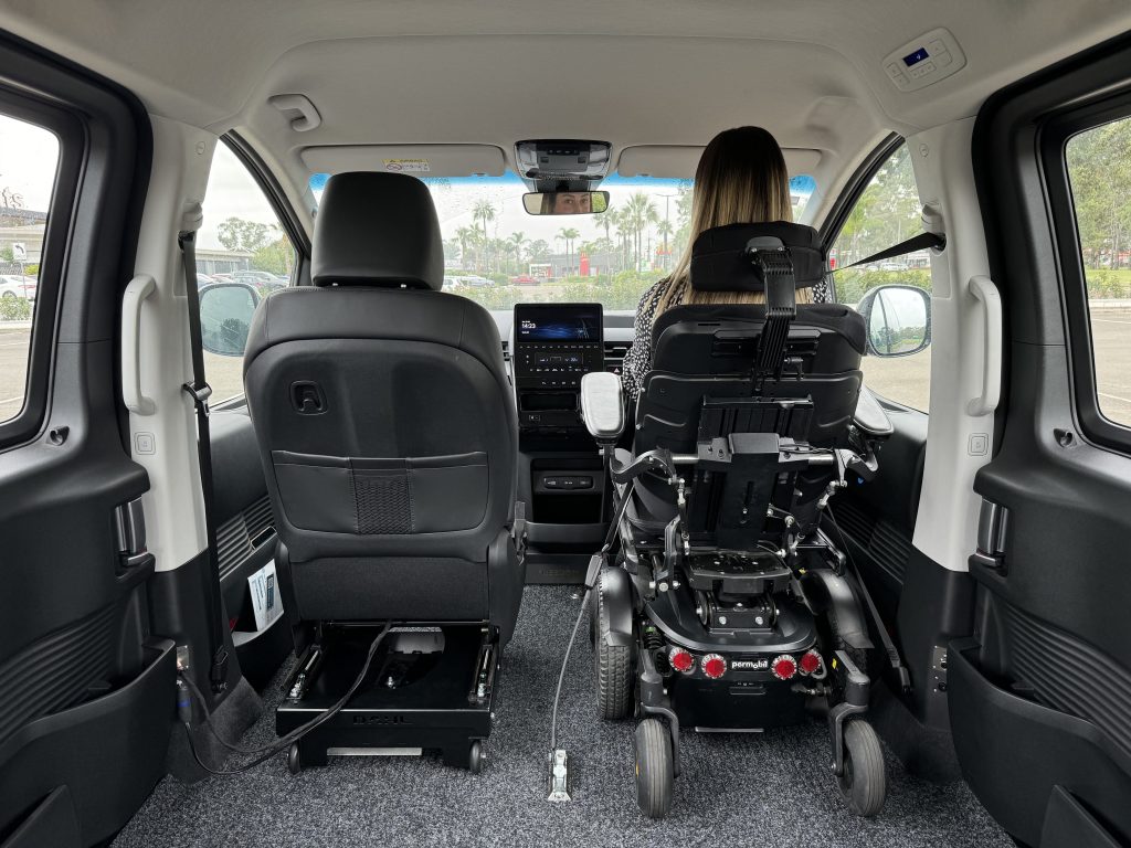 Self-Drive transfer from Wheelchair Hyundai Staria Vehicle in QLD